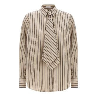 Brunello Cucinelli Hemden - - Blouses & Shirts - Damen - Beige - XS