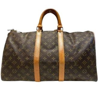Louis Vuitton unisex, Pre-owned, Brun, Taille: ONE Size Sac Week-end en Toile Pre-owned