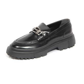 Hogan H629 Mocassino Catena Piccola - - Shoes - Damen - Schwarzk - 37 1/2 EU