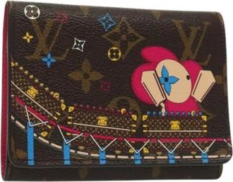 Louis Vuitton Portefeuille Victorine doccasion - Femme - Pre-owned - Brun - Taille: ONE Size
