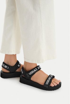 Versace Jeans Couture Sandalen 80VA3SX4 ZS630 Schwarz