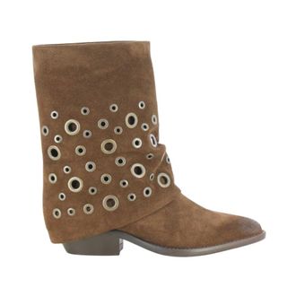 Julie Dee Mw071 Bottines - Femme - Chaussures - Brun - Taille: 41 EU
