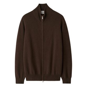 Soft Goat Gilet zipp&eacute; - Homme - Pulls - Brun - Taille: S