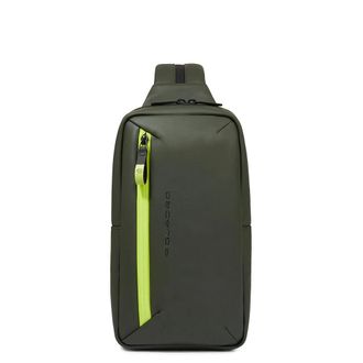 Piquadro Corner 2.0 Mono Sling Bag - - Bags - Herren - Gr&uuml;n - ONE SIZE