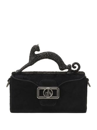 Lanvin sac &agrave; bandouli&egrave;re Pencil en cuir - Noir