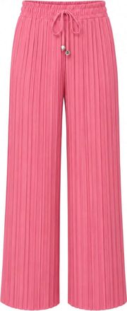 Worldclassca B&uuml;gelfaltenhose Damen Plissee Sommer Hose