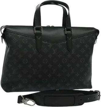 Louis Vuitton Sac &agrave; main en toile Pre-owned - Femme - Pre-owned - Noir - Taille: ONE Size