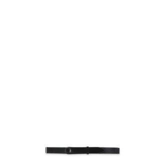 Orciani Homme, Accessoires, Noir, Taille: ONE Size Ceinture en cuir avec anneau coulissant