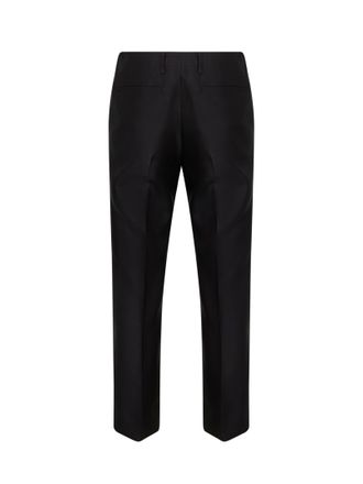 Dries Van Noten Womens Trousers Cropped Black Cotton