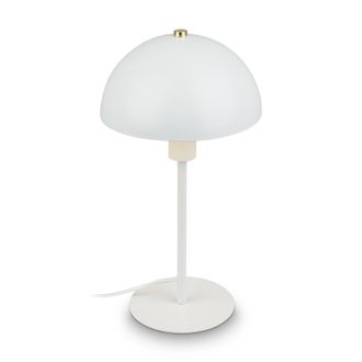 Briloner Nachttischlampe mit Kabelschalter, E14 Fassung, Tischlampe, Lampe, Schreibtischlampe, Tischleuchte, B&uuml;rolampe, Leselampe Bett, Leselicht, 18 x 35 cm (