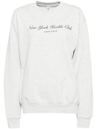Sporty & Rich pull NY Health Club - Gris