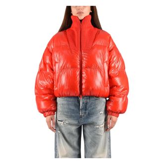 Diesel Veste W-Arrior - Femme - Vestes - Rouge - Taille: 40 FR