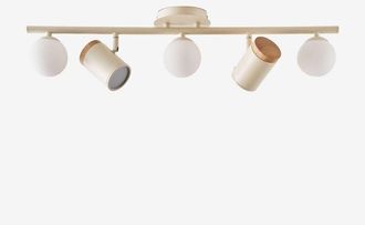 Sklum Sklum - Deckenleuchte mit 5 Lichtpunkten Amaranto Beige Tapioca