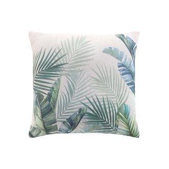 Douceur d'Intérieur Coussin Déhoussable (45 x 45 cm) Native, Polyester & Lin