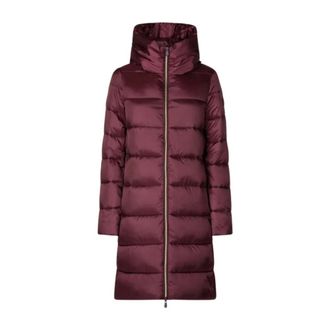 Save The Duck Femme, Manteaux, Rouge, Taille: 40 FR Lysa Puffer Coat