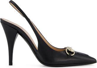 Gucci Slingback-Pumps mit Horsebit 105mm - 1000