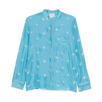 Forte_Forte Femme, Blouses et Chemises, Multicolore, Taille: 40 FR Floral Print Chest Pocket Shirt