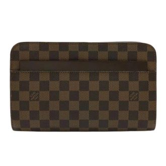 Louis Vuitton Pre-owned Canvas Clutch - - Pre-owned - Damen - Braun - ONE SIZE