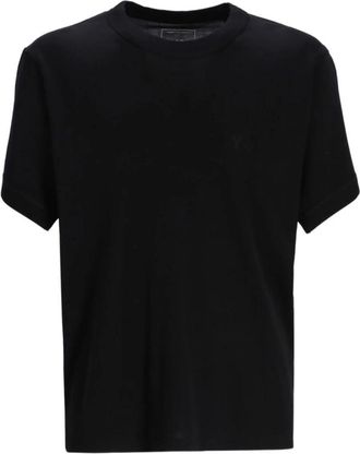 Yohji Yamamoto Homme, Tops, Noir, Taille: S Slim Short Sleeve Tee