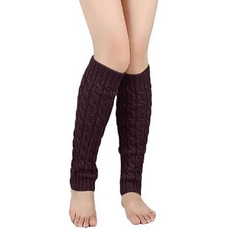 Generic Chaussettes Rigolotes Femme Funny Socks Manchons De Jambe R&eacute;tro Au Crochet Pour Femmes Chaussettes D&Eacute;t&eacute; &Eacute;paissies Parfaites Pour Les F&ecirc;tes De No&euml;l