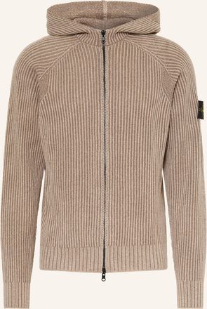 Stone Island Strickjacke Zum Wenden beige