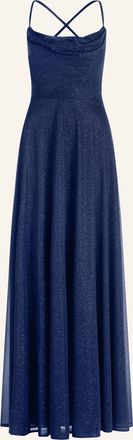 SUDDENLY Princess Abendkleid Mit Glitzergarn Und Cut-Out blau