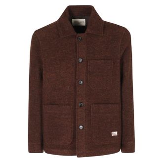 Roy Rogers Homme, Vestes, Brun, Taille: L Giacca Work Lana Brushed