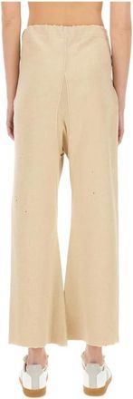 Maison Margiela Pantalon court &agrave; cordon de serrage - Homme - Pantalons - Beige - Taille: XS