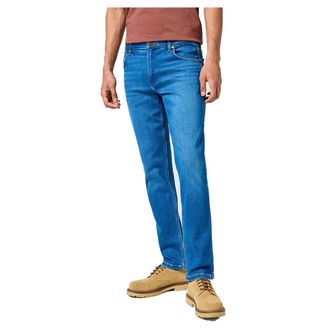 Wrangler Mens Greensboro Jeans, Azure Sky, 33/34