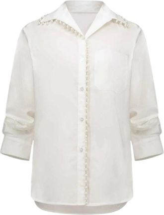 Joseph Ribkoff Femme, Blouses et Chemises, Beige, Taille: 42 FR Blouse Lds