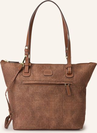Bric's Schultertasche Mit Pouch braun