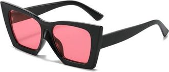 Generic Lunettes De Soleil Conduite &Agrave; Monture Large For Hommes Et Femmes, For Les Vacances En Plein Air, Le Shopping(Red)