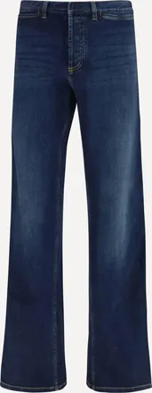 Gucci Cotton Jeans with Web stripe Male 32