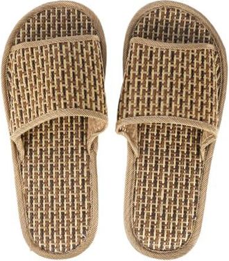 Minkissy Sandales tiss&eacute;es confortables et respirantes pour pantoufles naturelles l&eacute;g&egrave;res et durables pour maison et usage quotidien