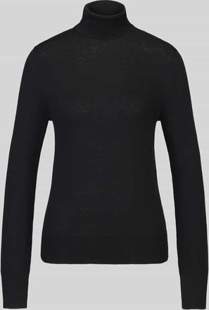 s.Oliver Black Label Rollkragenpullover mit feinem Rippabschluss