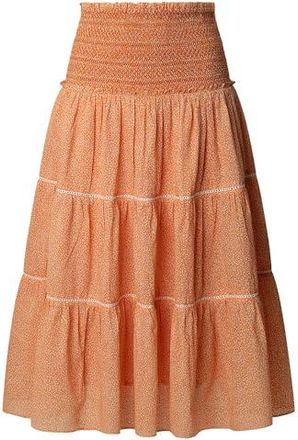 Pepe Jeans London Esme Jupe, Orange, Small Femme