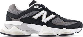 New Balance Unisex 9060 in Schwarz/Grau, Wildleder/Mesh, Gr&ouml;&szlig;e 37.5