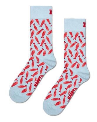 Happy Socks Socken mit Fisch-Motiven und Stretch in