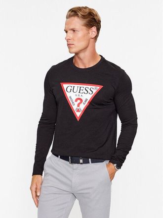 Guess Longsleeve M2YI31 I3Z14 Schwarz Regular Fit