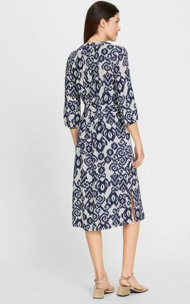 Olsen Midikleid mit Tailleng&uuml;rtel