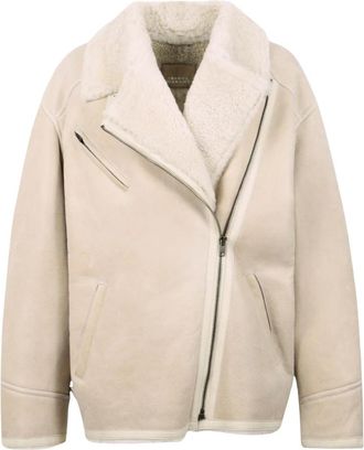 Isabel Marant Adelina Shearling Jacket - - Jackets - Damen - Beige - XS