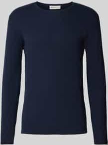 Tom Tailor Denim Regular Fit Strickpullover aus Baumwolle