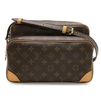 Louis Vuitton Pre-owned Monogram Nile Shoulder Bag M45244 - - Pre-owned - Damen - Braun - ONE SIZE