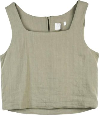 Marella Femme, Tops, Vert, Taille: 34 FR Monochrome Top