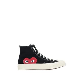 Comme Des Gar&ccedil;ons Femme, Chaussures, Noir, Taille: 38 EU Baskets Montantes en Toile Noire