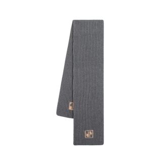 Patou Grauer Wollschal - Jp Stil - - Accessories - Damen - Grau - ONE SIZE