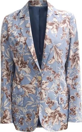 Liu Jo Femme, Vestes, Bleu, Taille: 42 FR Liu Jo Vestes
