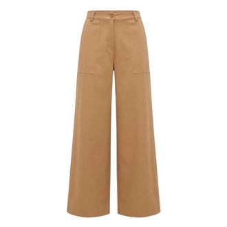 Marc Ellis Slim Fit Hosen - - Trousers - Damen - Braun - 3XL