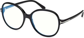 Tom Ford Femme, Accessoires, Noir, Taille: 56 MM Monture Optique