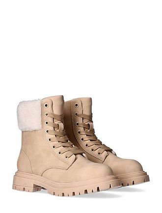 Calvin Klein Kinder-sherpa-boots Mit Praktischem Rei&szlig;verschluss Und Stollen - Beige - M&auml;dchen - 36